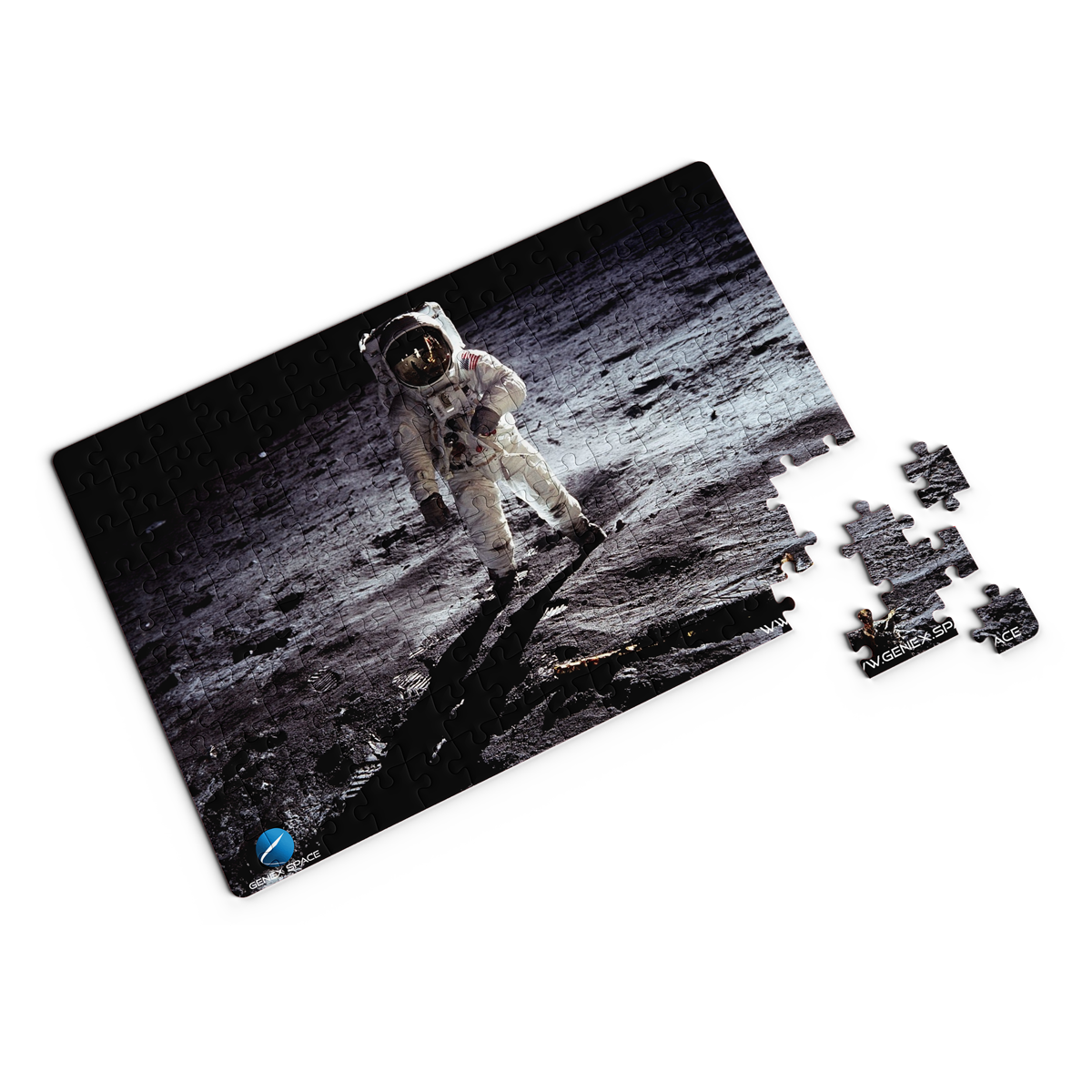 Step onto the Lunar Surface: 104 pcs Space Jigsaw Puzzle - Moon Walking ...